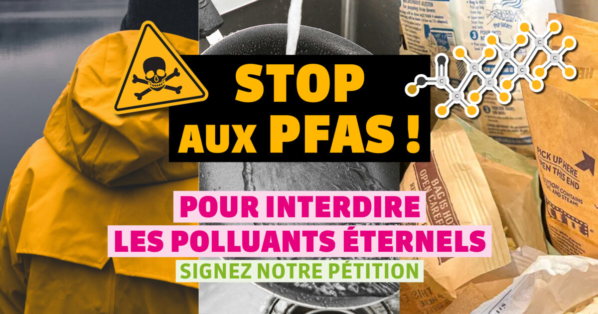 Partagez notre pétition contre les PFAS ! - Les VERT-E-S suisses